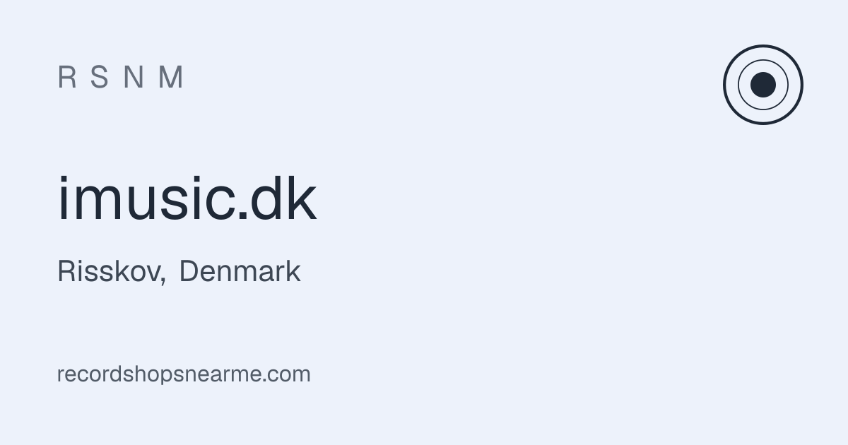 imusic.dk in Risskov, Denmark – Record Shops Near Me